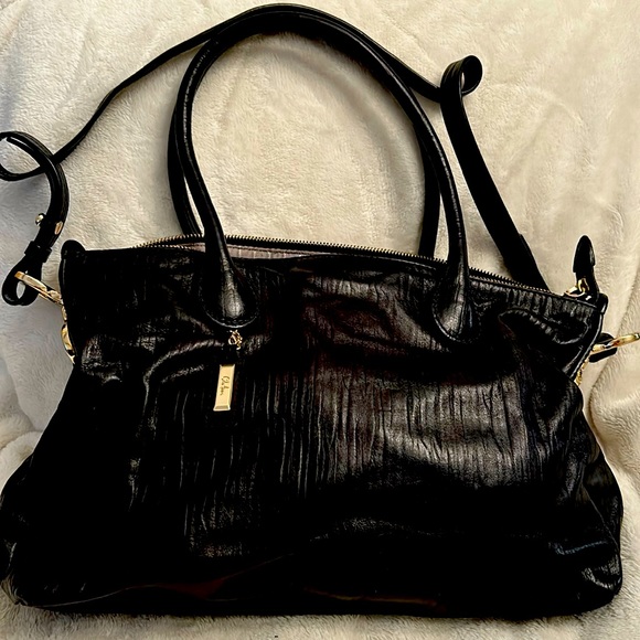 Cole Haan | Bags | Cole Haan Black Leather Tote | Poshmark